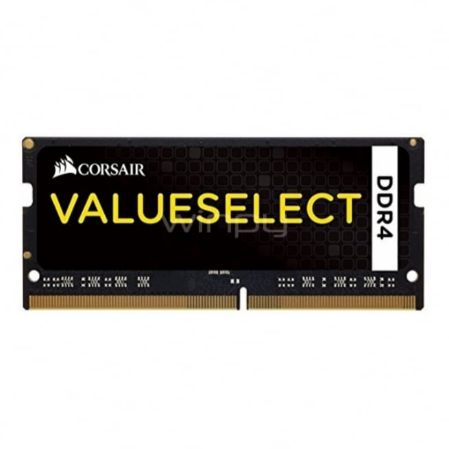 Memoria RAM Corsair Value Select de 4GB - CMSO4GX4M1A2133C15 - Winpy.cl