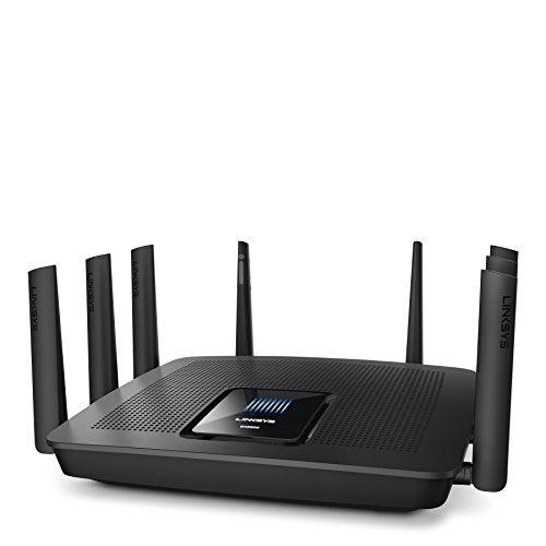 Router Gigabit Linksys EA9500 - MU-MIMO AC5400 (8 antenas, CPU 1,4 GHz ...