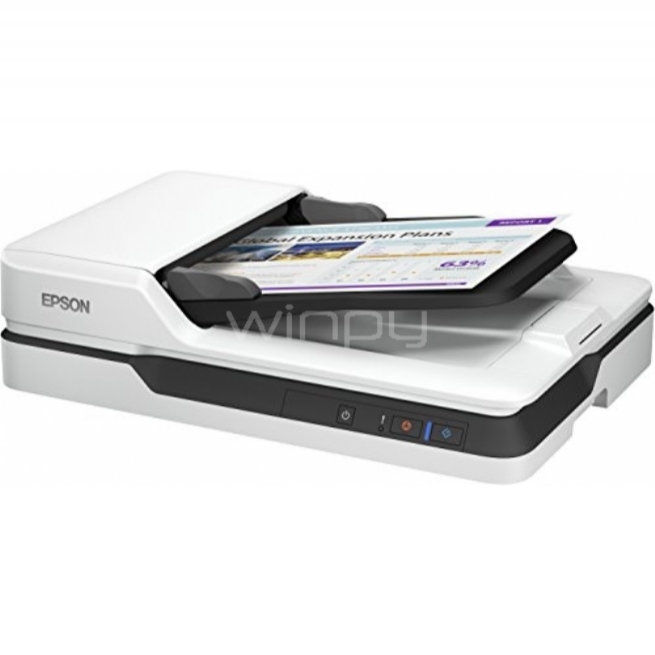 Escáner Epson WorkForce DS-1630 Cama plana - B11B239201 - Winpy.cl