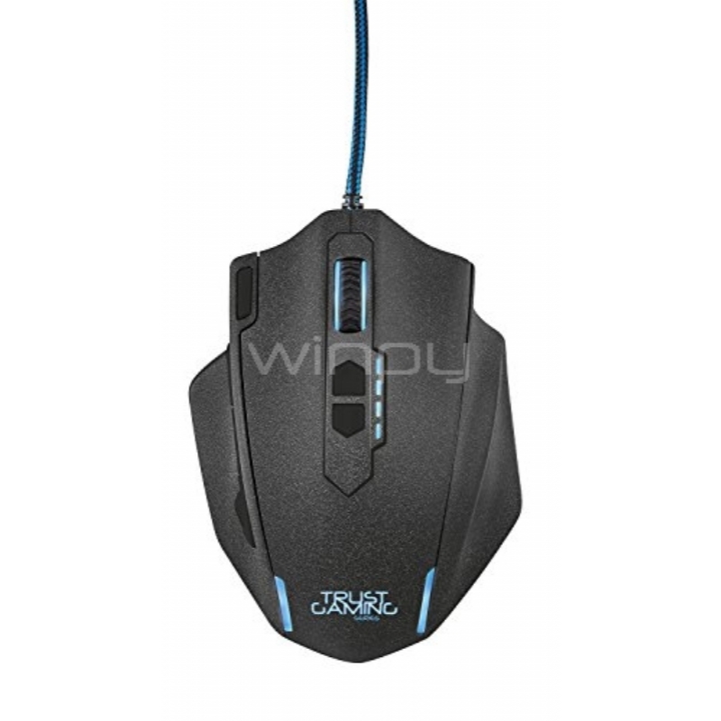 Mouse Gamer Trust Gaming GXT 155 Gris - 20411 - Winpy.cl