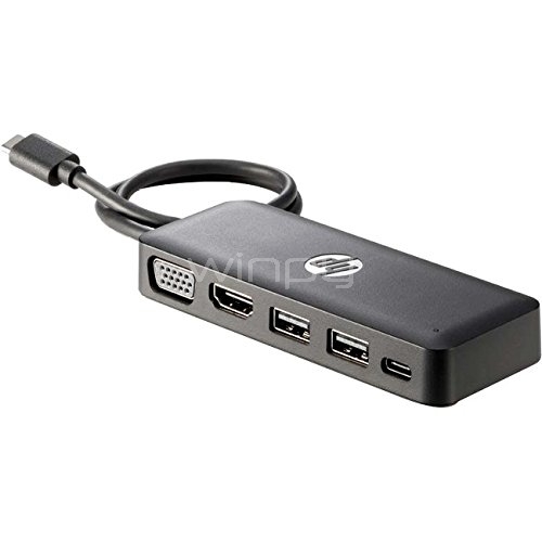 Adaptador Multipuertos HP - Z9G82AA - Z9G82AA - Winpy.cl