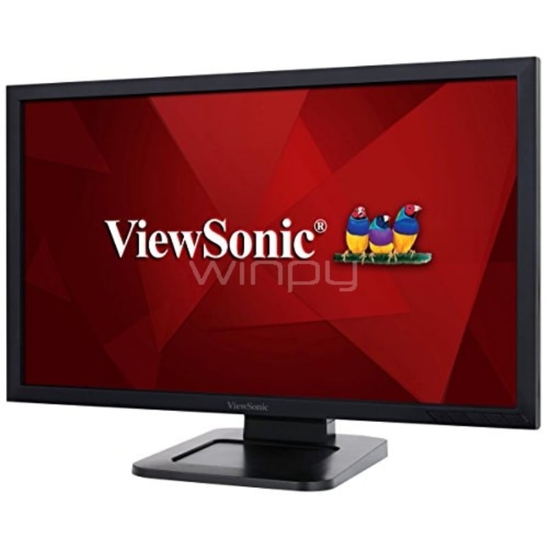Monitor táctil ViewSonic TD2421 de 24 pulgadas (VA Touch, 75Hz, 5ms ...