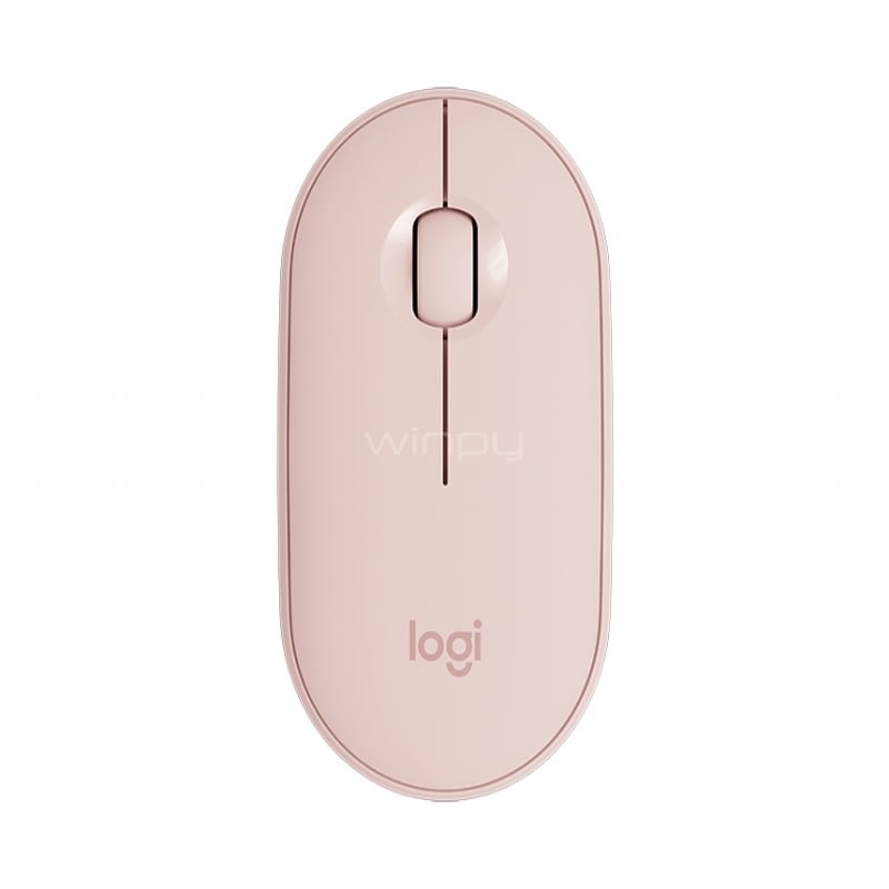 Mouse Logitech Pebble M350 Rosa (1000dpi, 3 Botones, 1 Bateria AA ...