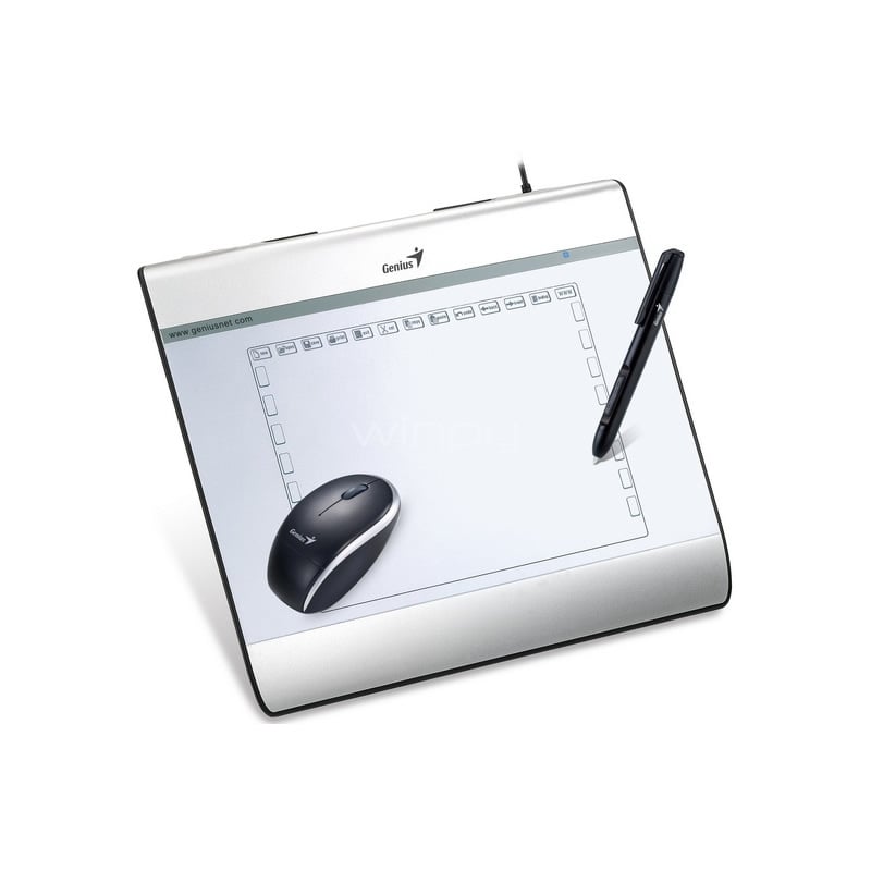 Tablet Digitalizadora Genius MousePen i608X - 31100029101 - Winpy.cl