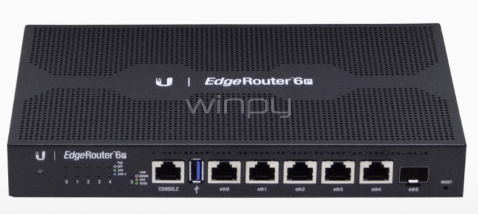 Router Ubiquiti EdgeRouter 6p - ER-6P - Winpy.cl