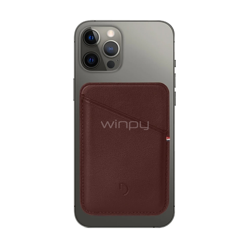 Case Decoded Wallet para iPhone (Magsafe, Cuero, Café) | D21MC1CBN