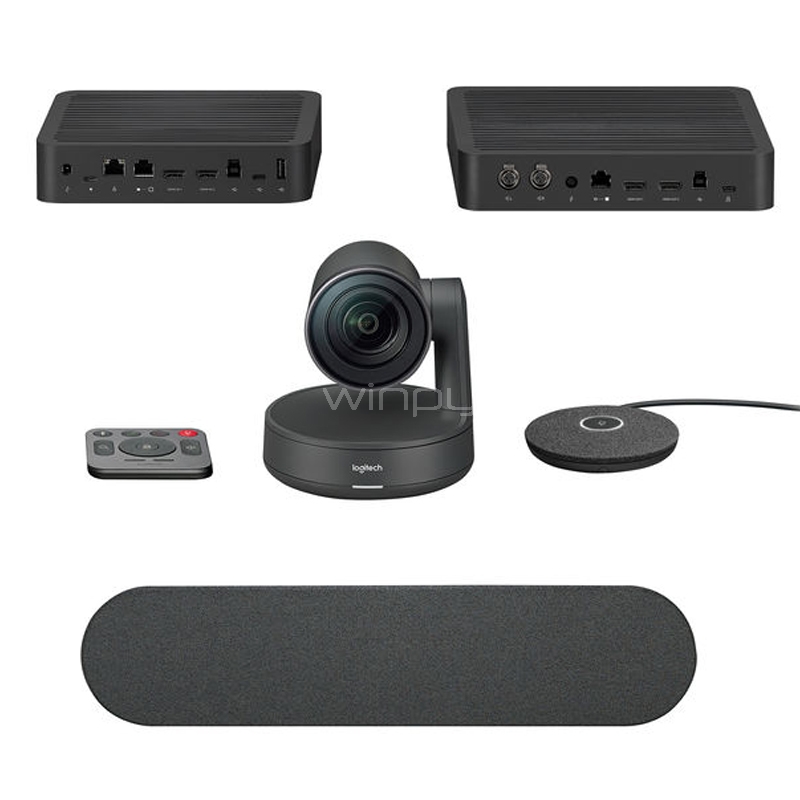 Kit Videoconferencia Logitech Rally Plus - 960-001217 - Winpy.cl