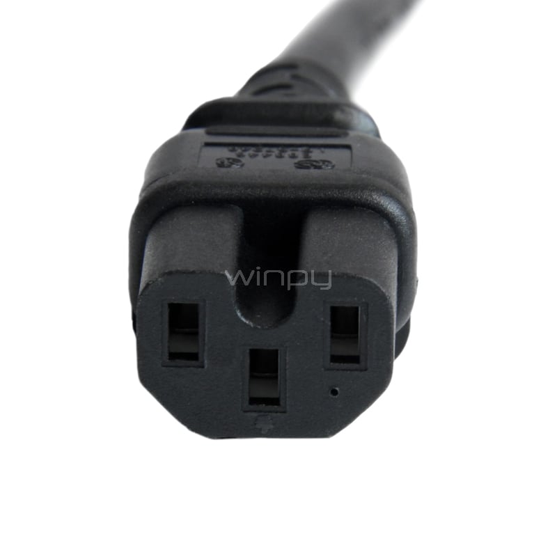 Cable Adaptador Startech Jumper Bridge IEC C14 a IEC C15 para UPS ...