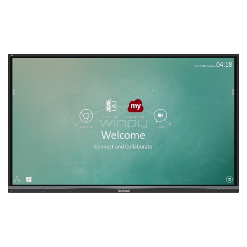Pantalla ViewSonic ViewBoard IFP5550-2 de 55“ Táctil (IPS, 4K, 2GB RAM ...