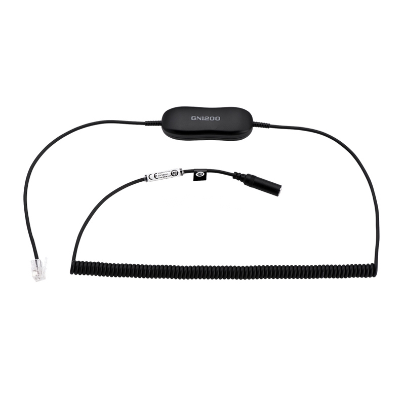 Cable Jabra GN1200 Smart Cord de Rj-9 a 3.5mm (para Series Evolve con ...