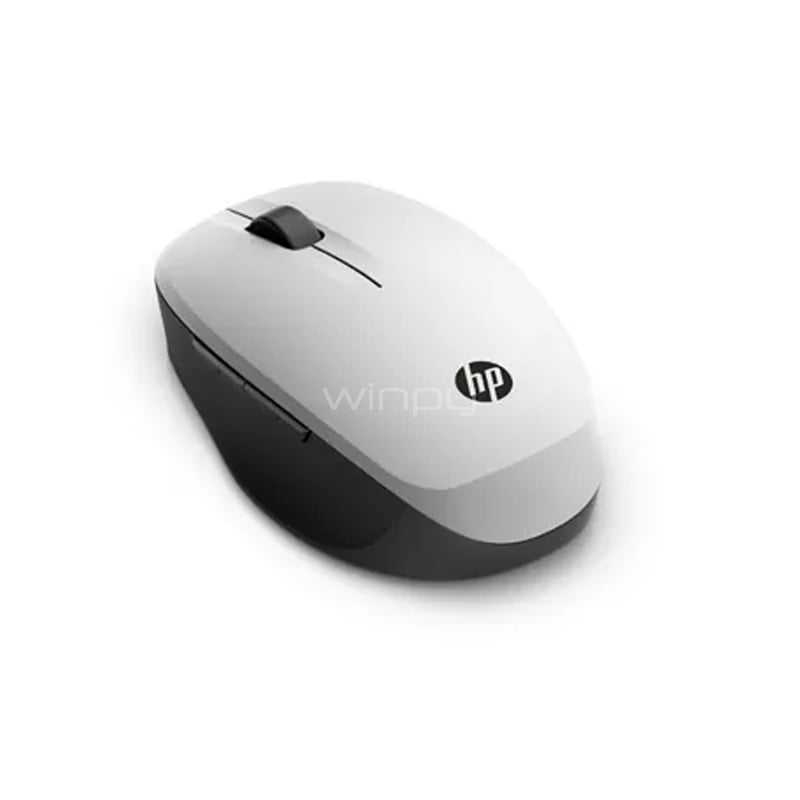 Mouse HP 300 Inalámbrico (3600dpi, Bluetooth/Dongle USB, Plateado ...