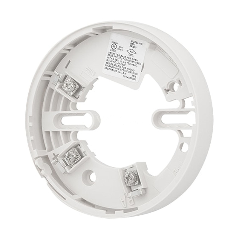 Base Montaje Notifier B501 para Detector Inteligente de 4“ - B501-WHITE ...