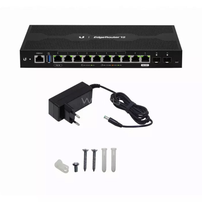 Router Ubiquiti EdgeRouter12 de 12 - ER-12 - Winpy.cl