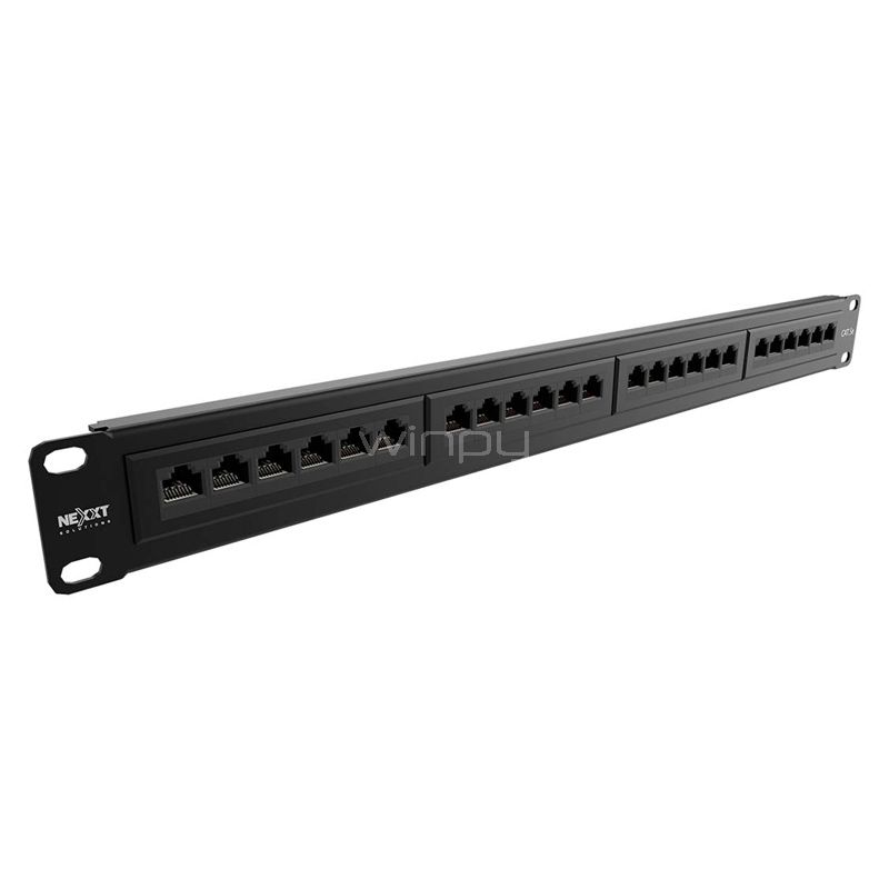 Patch Panel para Montaje en Rack Cat6 UTP 24 Puertos - AW191NXT06 ...