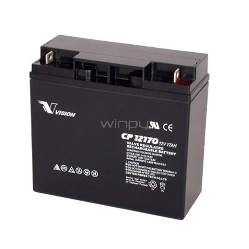 Batería Enersafe Vision 12V/17Ah - BATVISION12V17AH - Winpy.cl