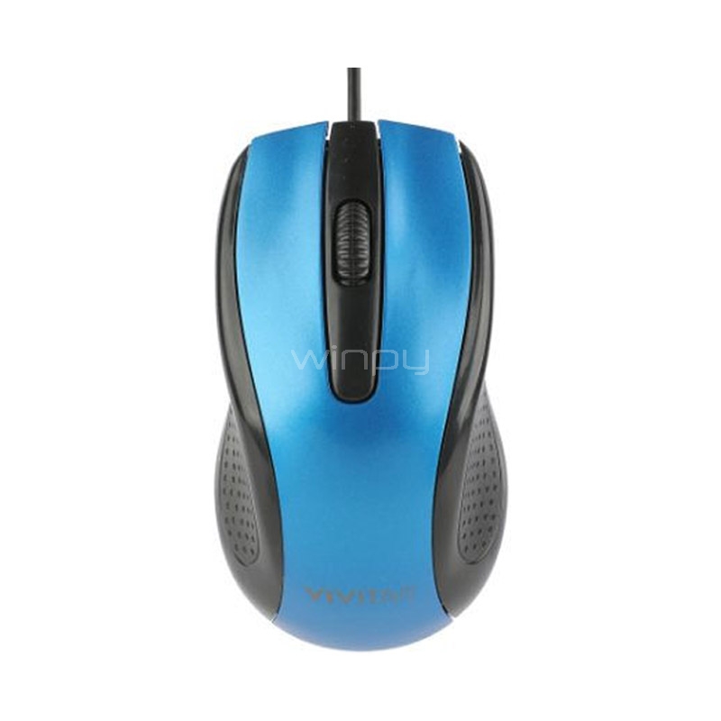 Mouse Vivitar WFH4001 - WFH4001-BLKBLU-ESP-6 - Winpy.cl