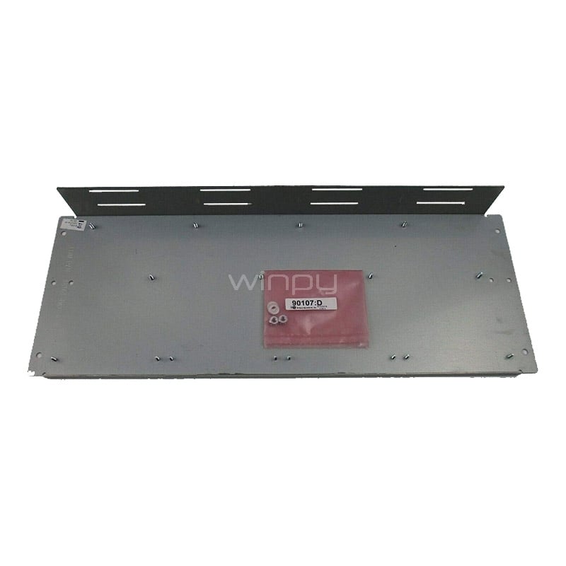 Panel Chasis Notifier en Blanco (4 Posiciones, Perfil Bajo) | CHS-4L