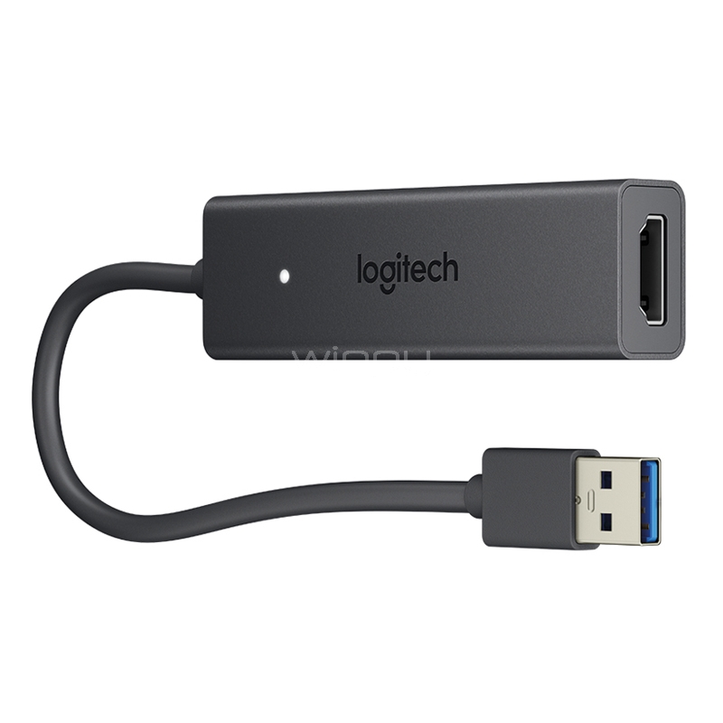 Adaptador HDMI Logitech Screen Share USB-A - 939-001553 - Winpy.cl