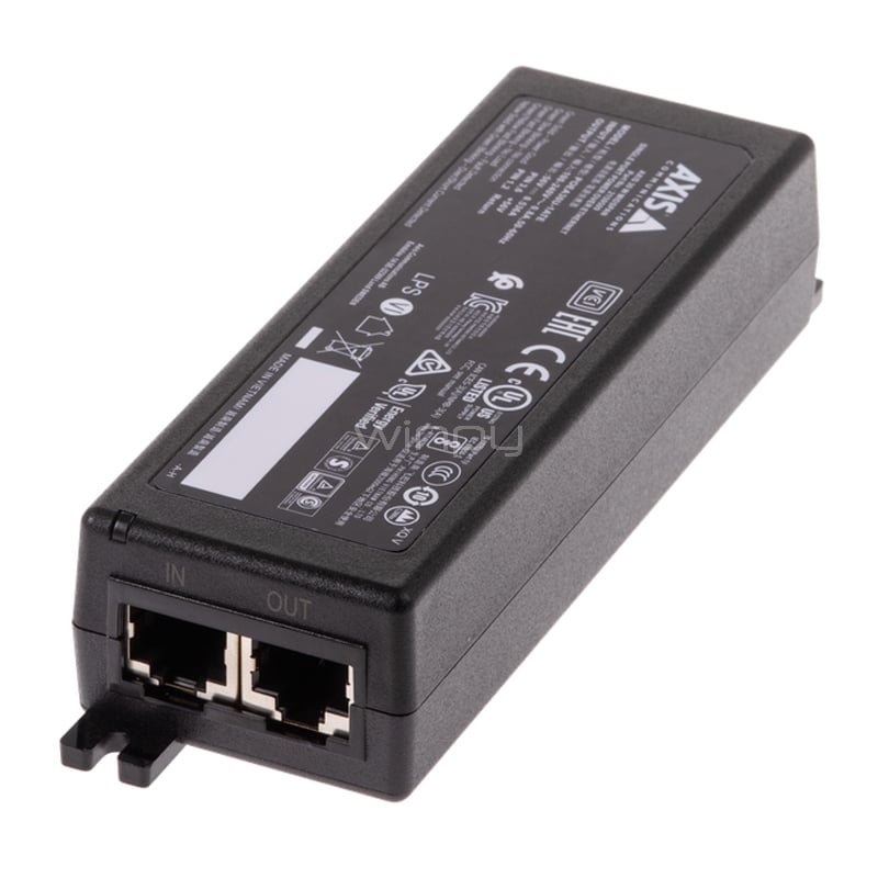 Inyector PoE AXIS Midspan de 30 W - 02172-004 - Winpy.cl