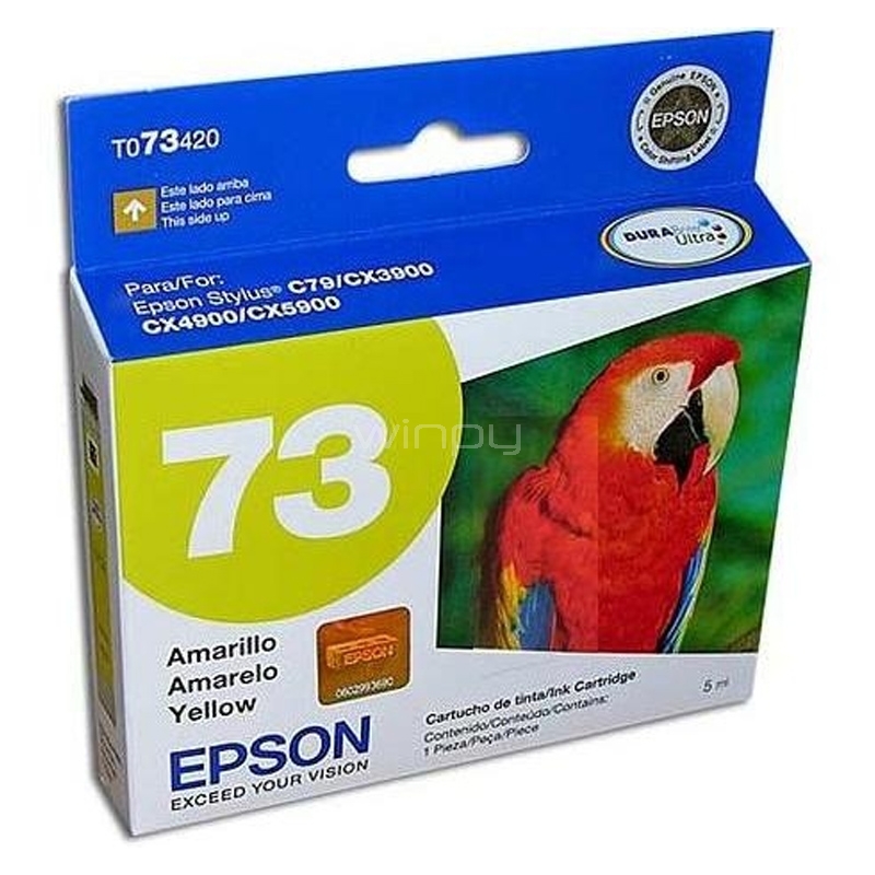 Cartucho de Tinta Epson 73 Stylus - T073420-AL - Winpy.cl