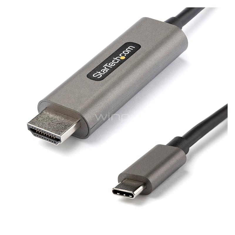 Cable USB-C a HDMI StarTech con HDR10 - CDP2HDMM1MH - Winpy.cl