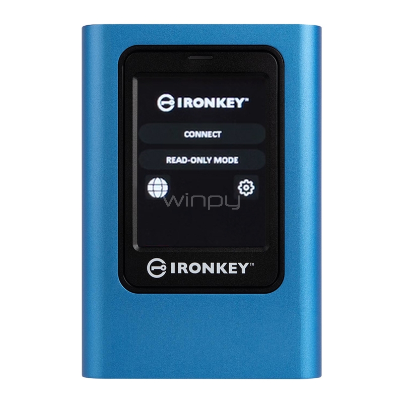 Disco Externo SSD Kingston IronKey Vault Privacy 80 de 480GB - IKVP80ES ...