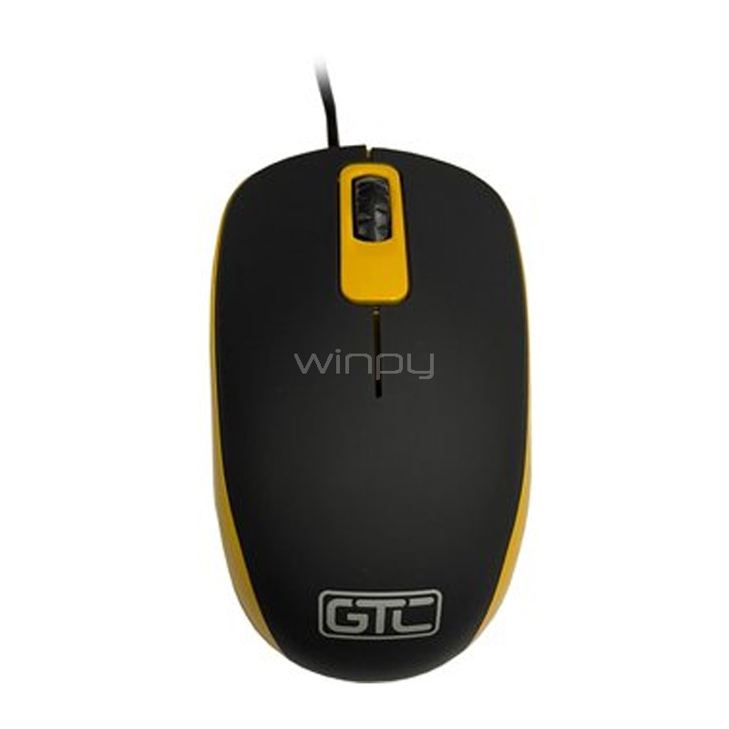 Mouse GTC MOG-200 (1.000dpi, Amarillo) | 100GT00041