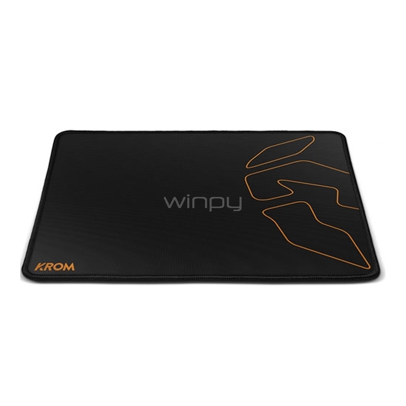 MousePad Krom Knout Speed Deslizamiento (32 x 27cm, Negro) | 106KR00002