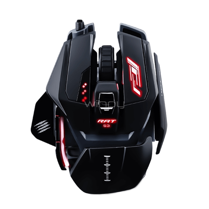 Mouse Gamer Mad Catz RAT PRO S3 - 100MD00004 - Winpy.cl