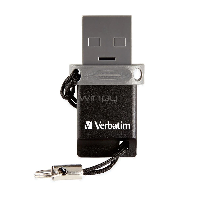 Pendrive Verbatim Dual de 32GB (Android/PC, MicroUSB a USB) | 105VB00012