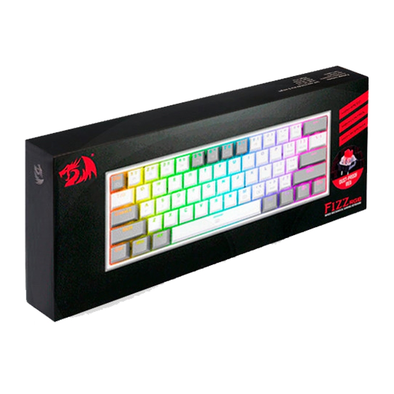 Teclado Mecánico Redragon Fizz Pro K616-RGB B (Switch Red, 1ms ...