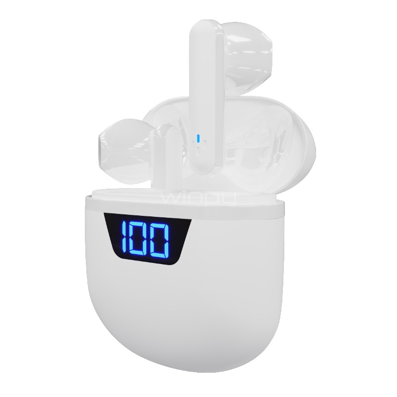 Auriculares Klip Xtreme Touchbuds TWS - KTE-006WH - Winpy.cl
