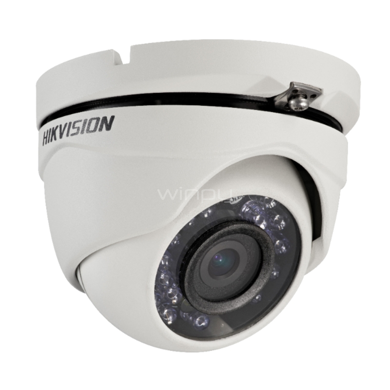 Cámara Domo Hikvision Fixed Turret - DS-2CE56C0T-IRMF(2.8mm) - Winpy.cl