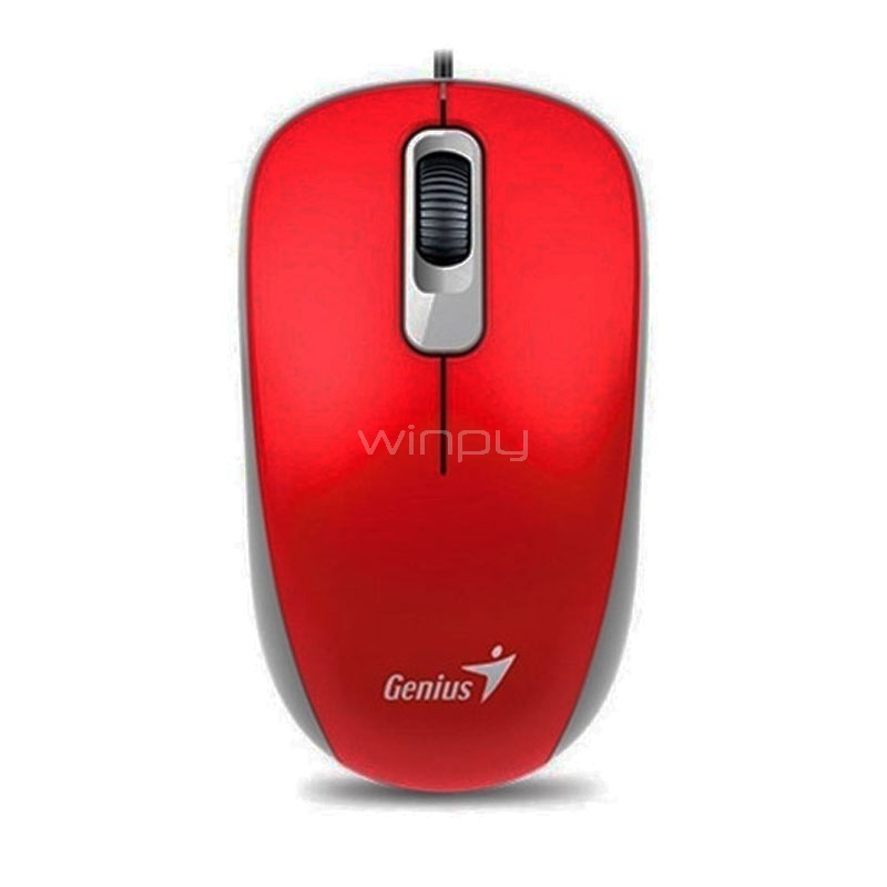 Mouse Genius DX-110 Ambidiestro - 29GEND110R - Winpy.cl