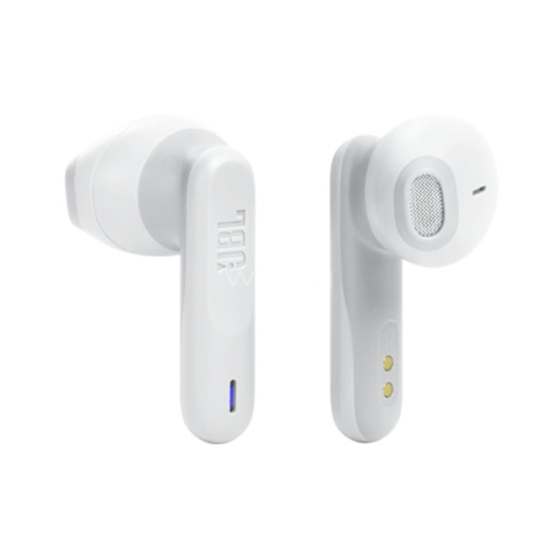 Audífonos Bluetooth JBL Wave 300 TWS (In-Ear, IPX2, Blanco) | JBLW300TWSWHT
