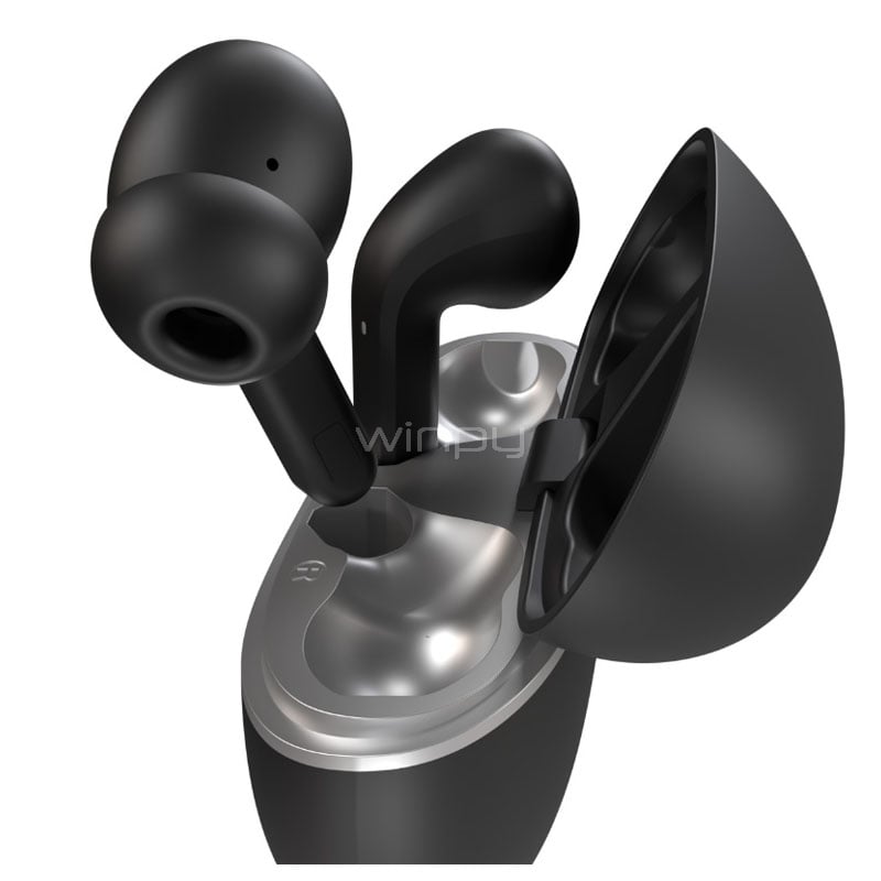 Audífonos Bluetooth Klip Xtreme EdgebudsPro con ANC - KTE-750BK - Winpy.cl