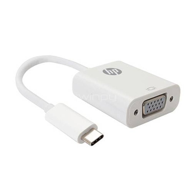 Adaptador de Video Hp de USB-C a VGA - 29HP0UBC20 - Winpy.cl