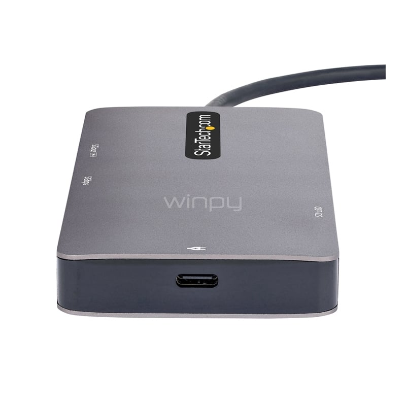 Adaptador Multipuertos HUB StarTech USB-C - 120B-USBC-MULTIPORT - Winpy.cl