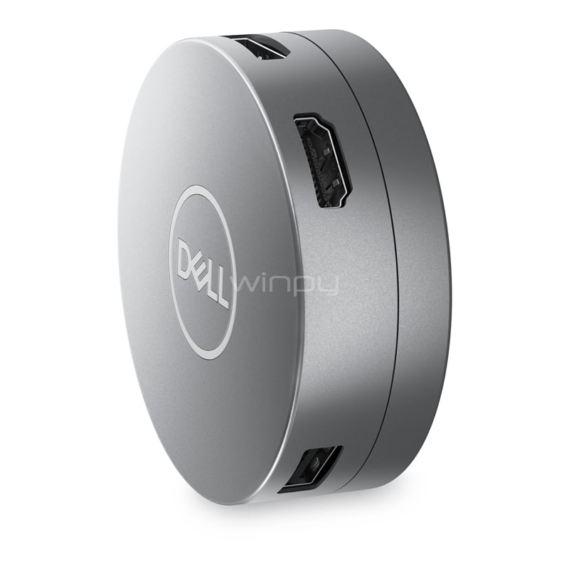 Adaptador Multipuertos Dell USB-C (USB, HDMI+D-Port, LAN, 90W) | 470-AFJI