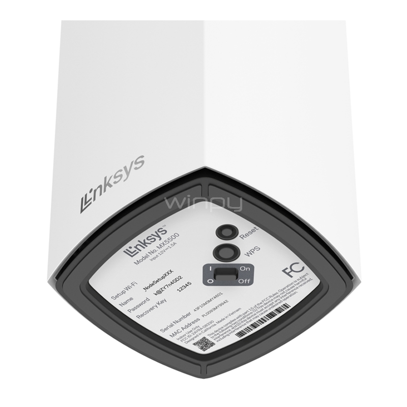 Sistema WiFi 6 Linksys Atlas Pro 6 Doble Banda - MX5502 - Winpy.cl