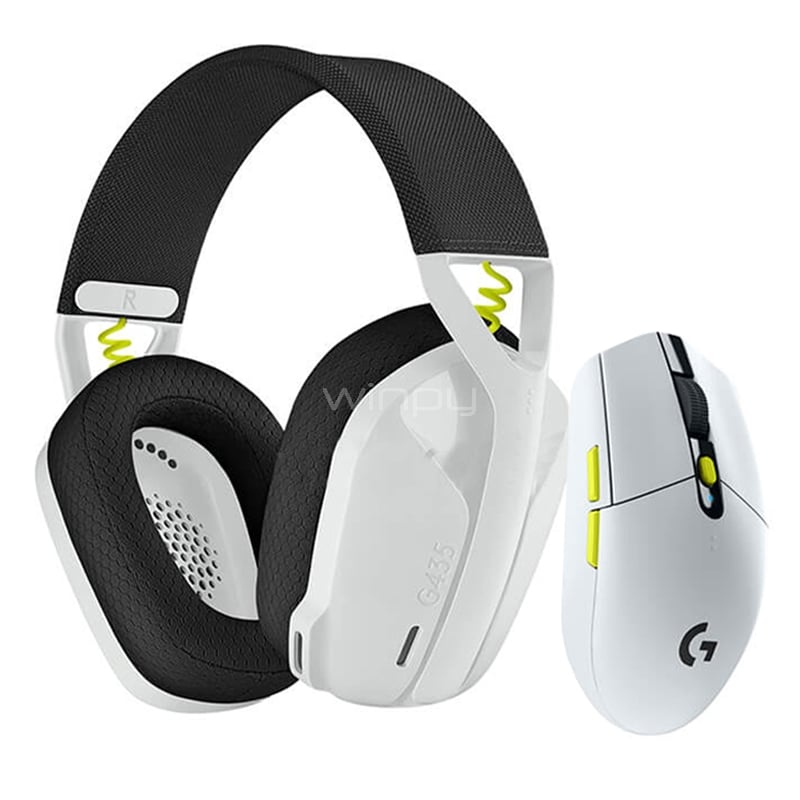 Kit Gamer Logitech Audífono G435 + Mouse G305 - 981-001161 - Winpy.cl