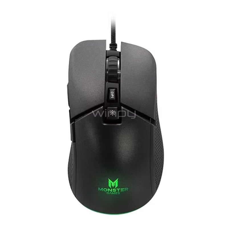 Mouse Gamer Monster Games Storm de 6 Botones - 29MTGM4043 - Winpy.cl