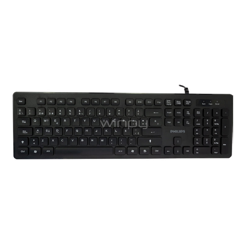 Teclado Philips K264 Compacto - SPK6264 - Winpy.cl