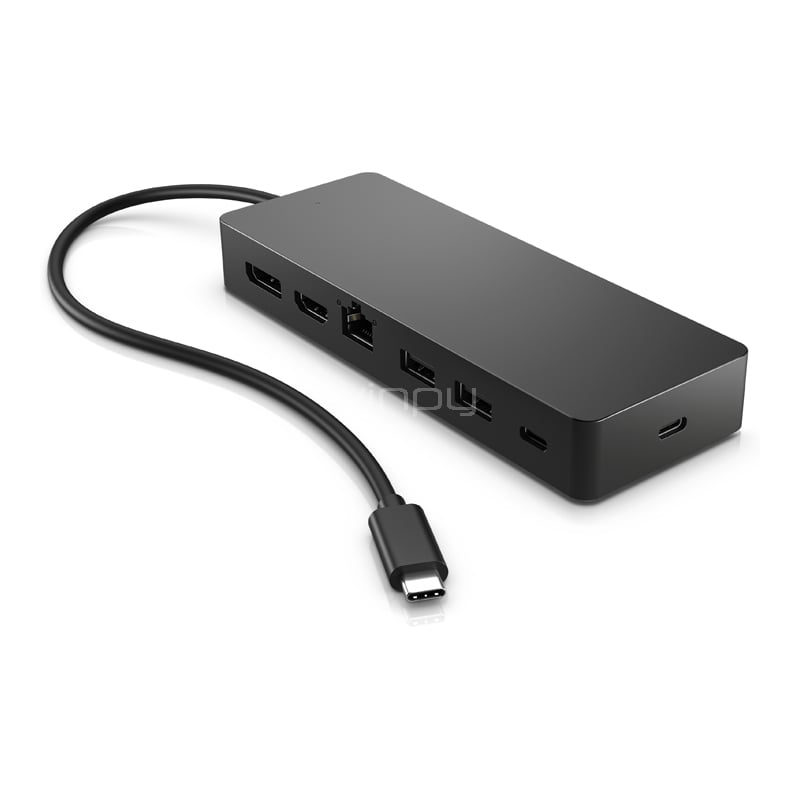 Adaptador Multipuerto HUB HP USB-C - 50H55AA - Winpy.cl