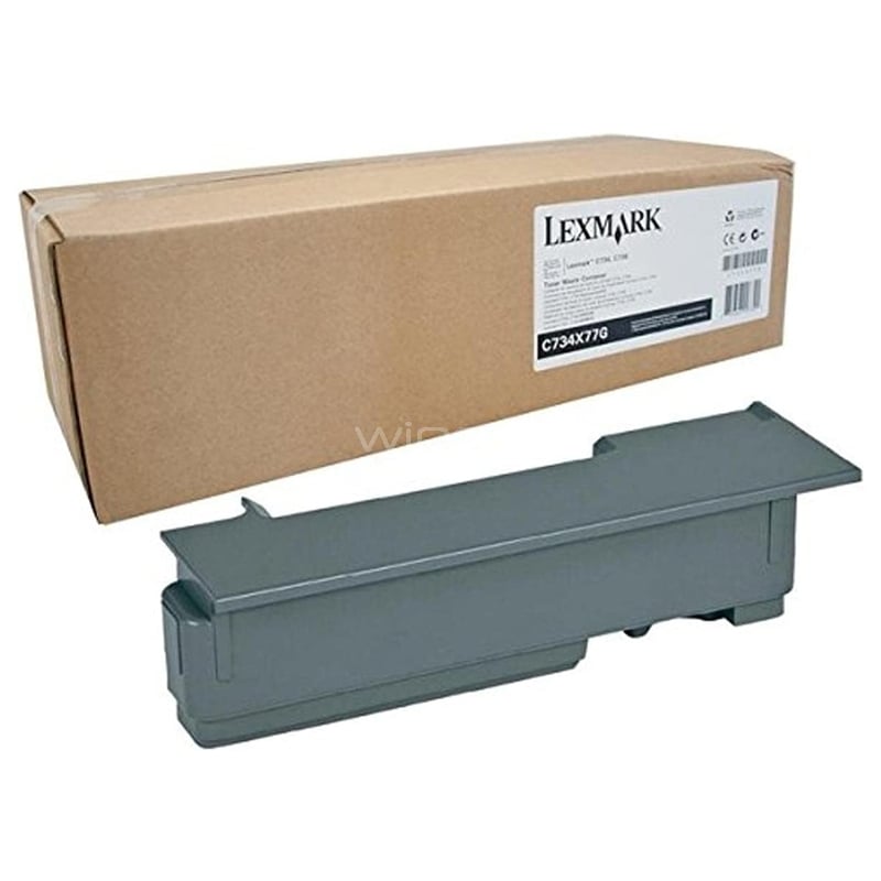 Cartucho de Residuos Lexmark C734X77G para impresora (hasta 25k págs ...