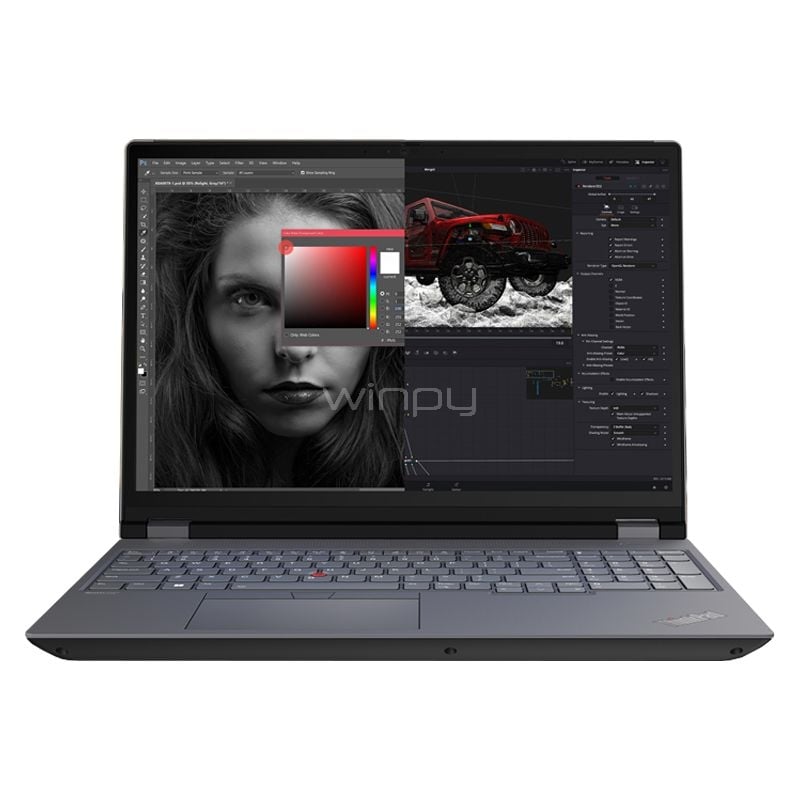 Mobile WorkStation Lenovo ThinkPad P16 de 16“ - 21D7S0YH00 - Winpy.cl