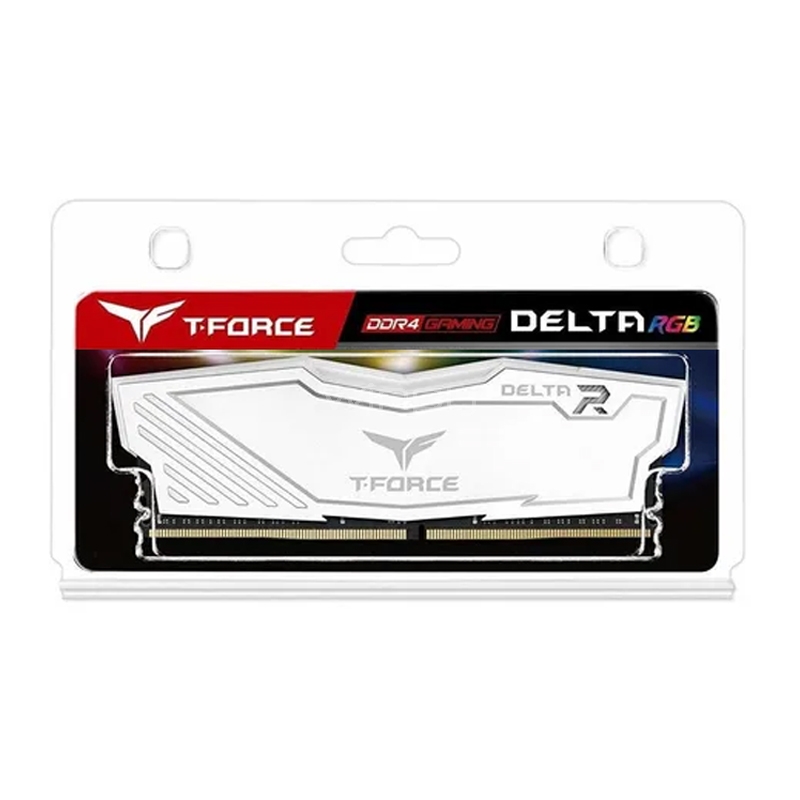Memoria RAM T-Force Delta White RGB de 8GB - TF4D48G2666HC16C01 - Winpy.cl