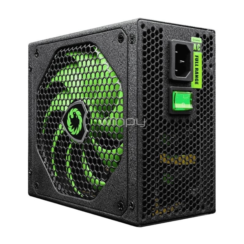 Fuente de Poder GameMax GM-600 de 600W (Semi-Modular, Certificado 80 ...