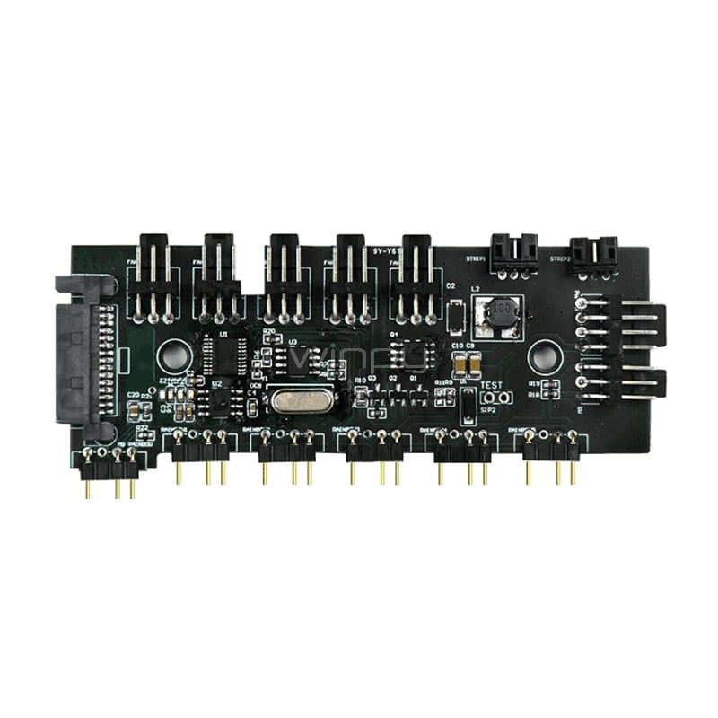 Control HUB PWM + ARGB GameMax V3.0 Remoto - HUB PWM+ARGB V3.0 - Winpy.cl