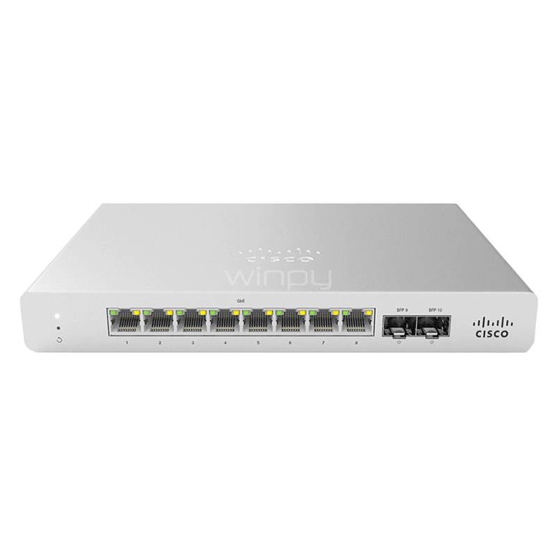 Switch Cisco Meraki MS120 de 8 Puertos - MS120-8FP-HW - Winpy.cl